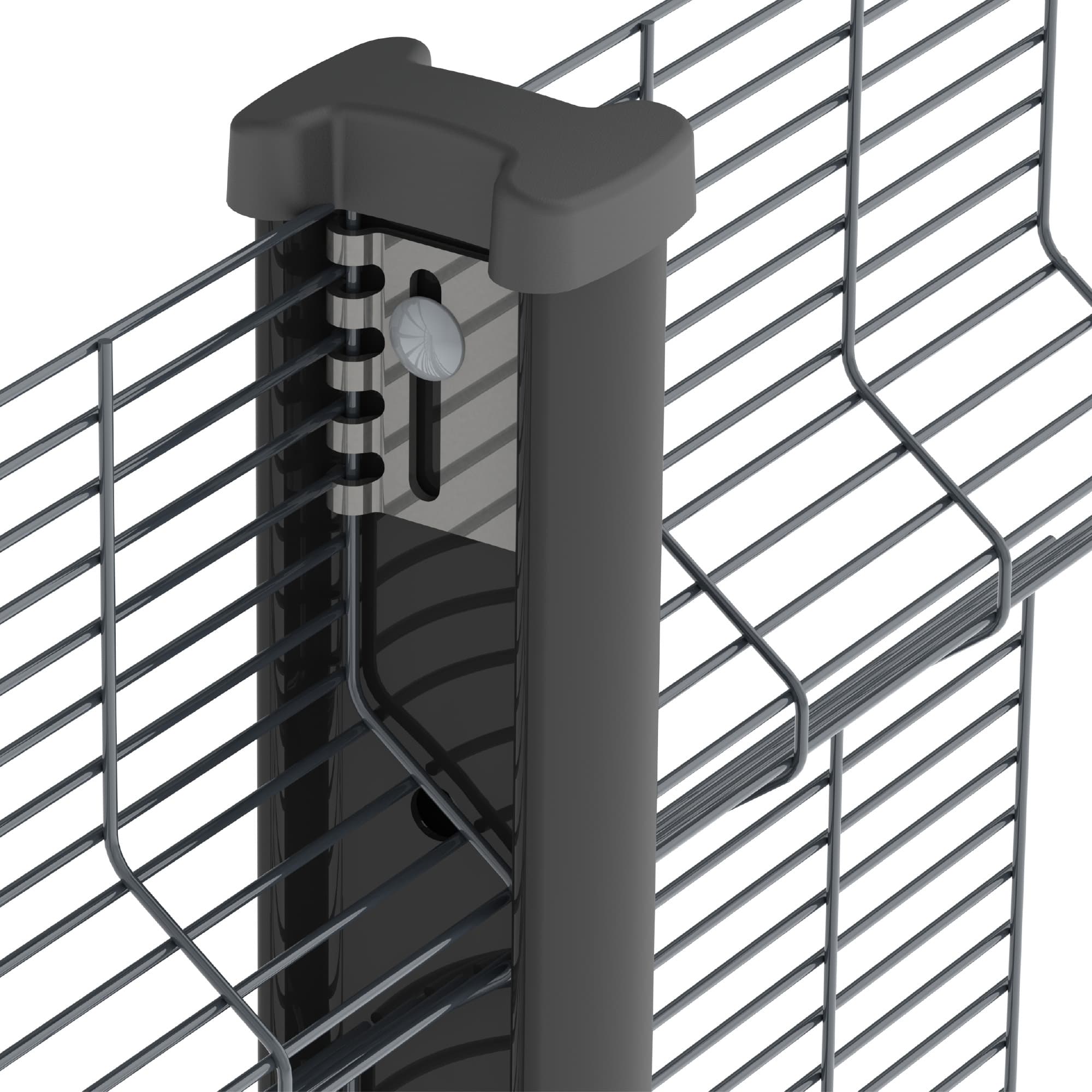 Posts and Accessories for DeltaView Secure Fencing