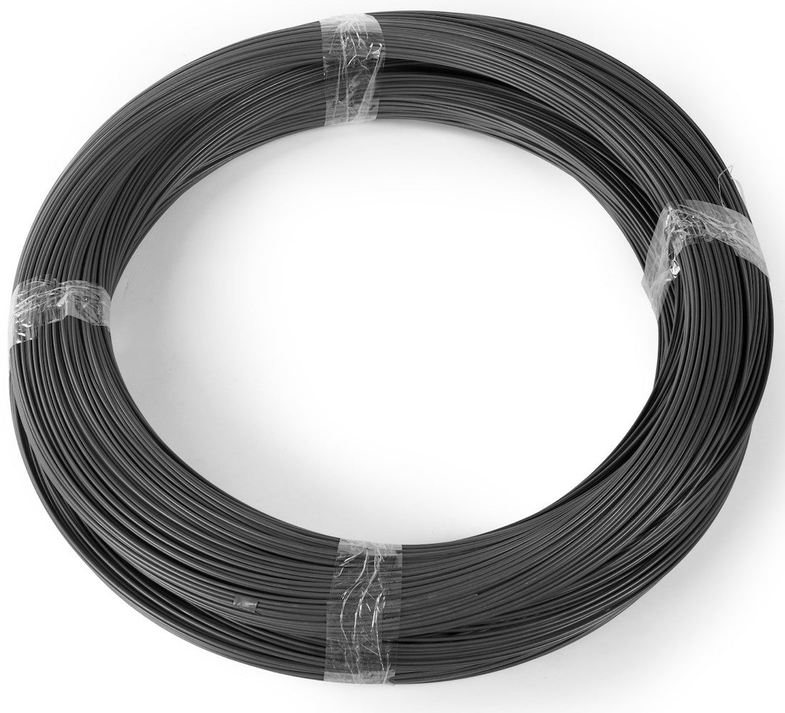 Straining Wire PVC coated Black 3.15mm (70m) - Fencing Wire